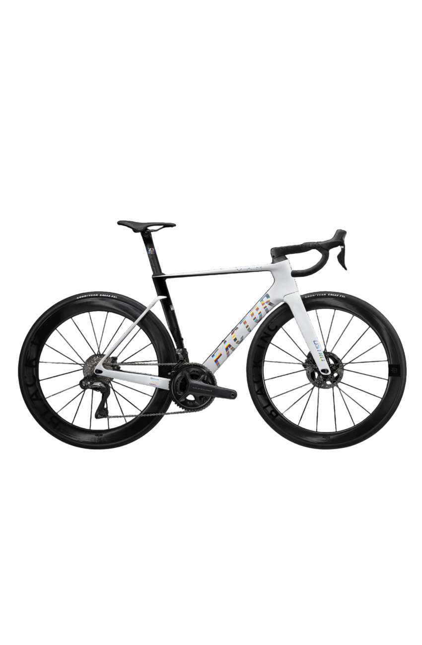 FACTOR Ostro V.A.M Pearl White Chrome - Shimano Ultegra Di2