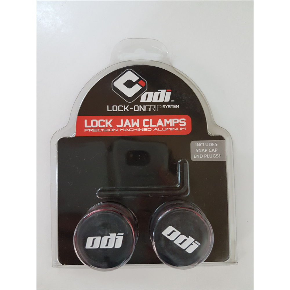 ODI Lock Jaw Clamps with Snap Caps