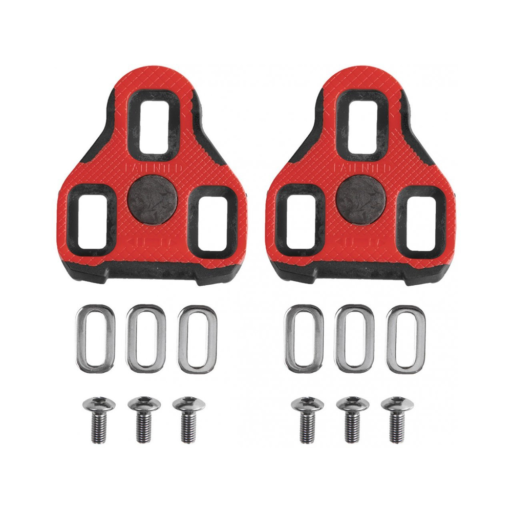 Exustar E-ARCR2 Road Cleat (Red) EPS-R Wide Beam