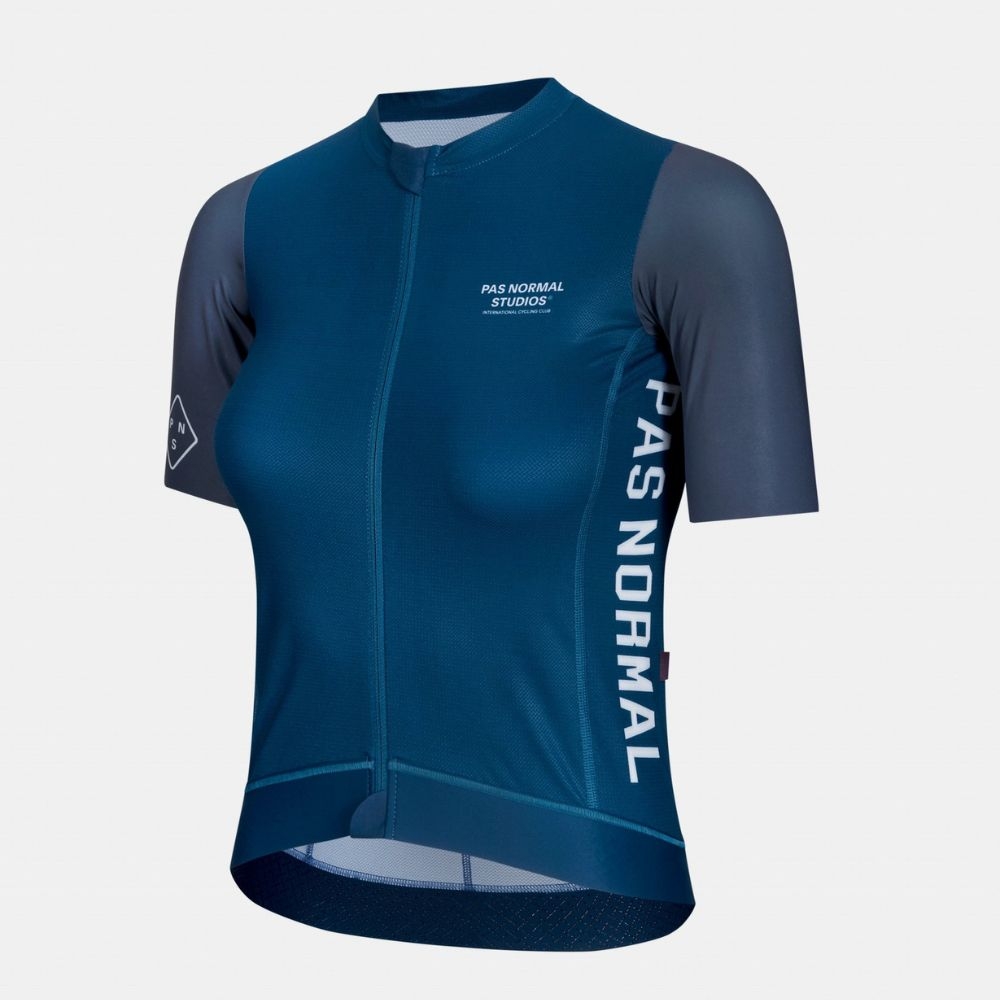 PAS NORMAL STUDIOS Women’s Solitude Midsummer Jersey – Deep Blue