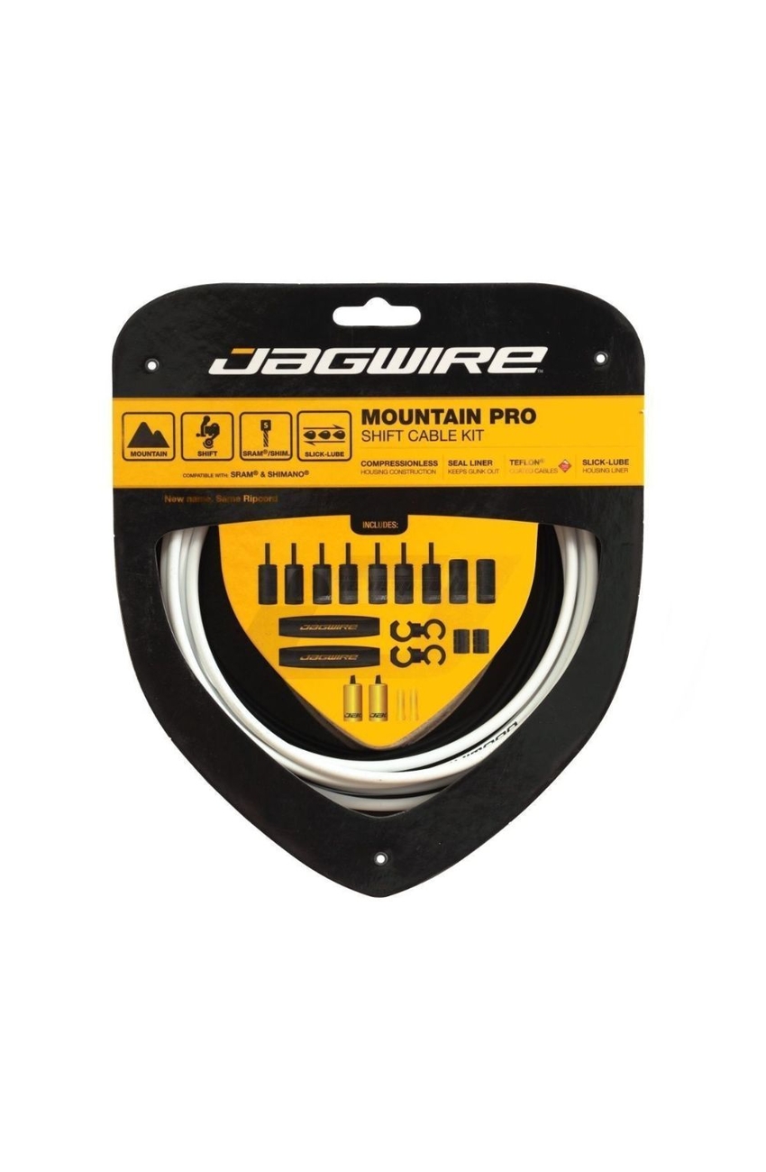 Jagwire Mountain Pro Shift Kit White