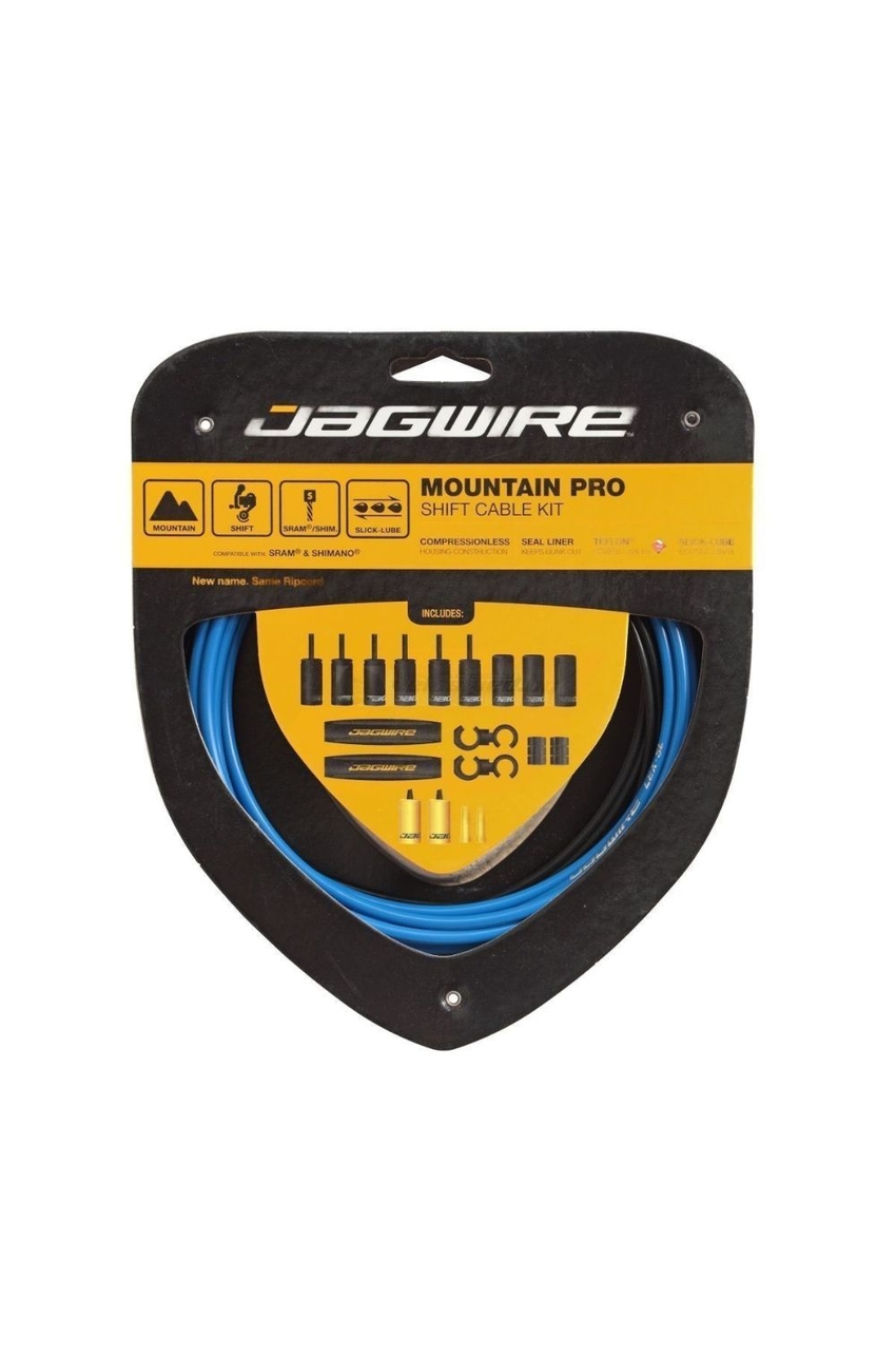 Jagwire Mountain Pro Shift Kit Blue